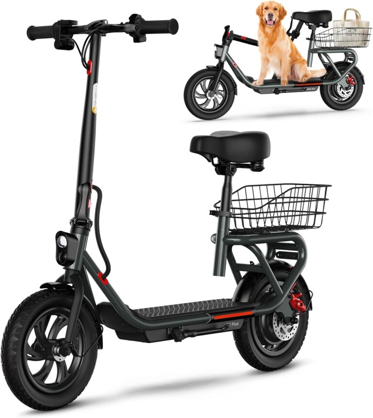 Best Electric Scooters with Seat for Adults: Tested and Reviewed ...