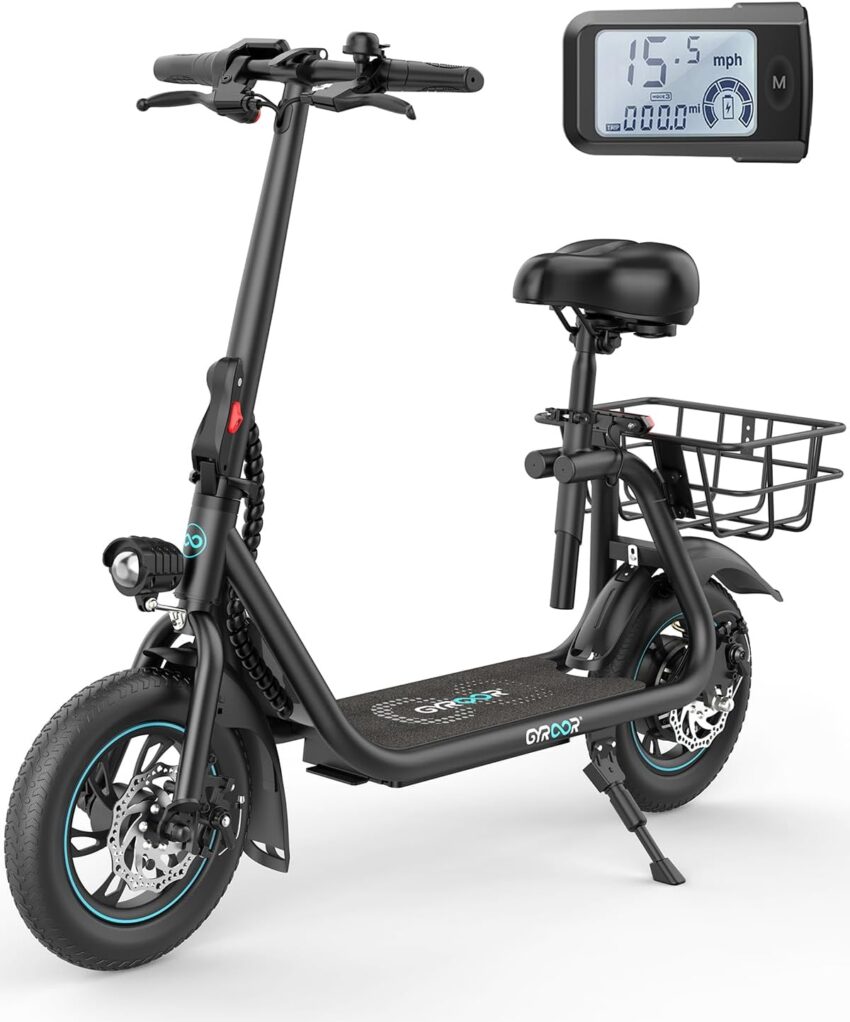 Best Electric Scooters with Seat for Adults: Tested and Reviewed ...